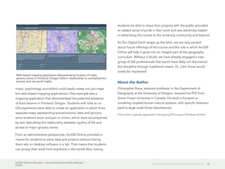 ArcGIS Online in Education | PDF