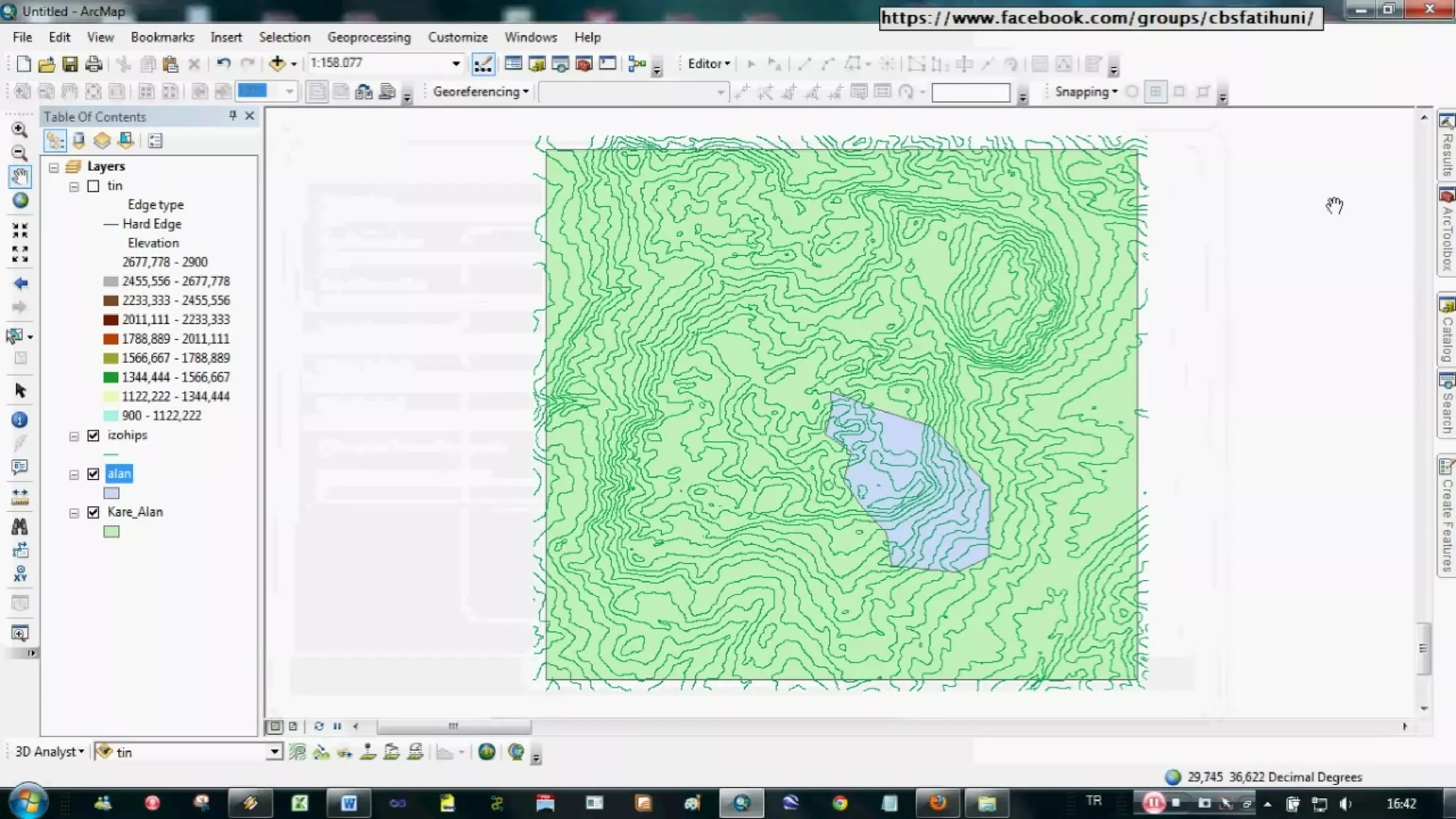 Arc gis arcmap hacim hesaplama - volume calculation | PDF