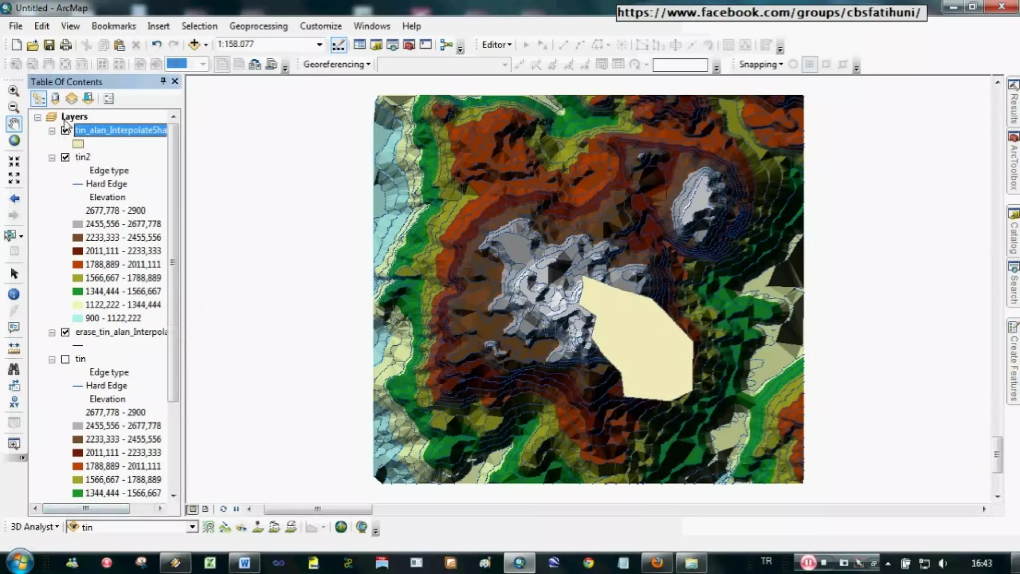 Arc gis arcmap hacim hesaplama - volume calculation | PPT