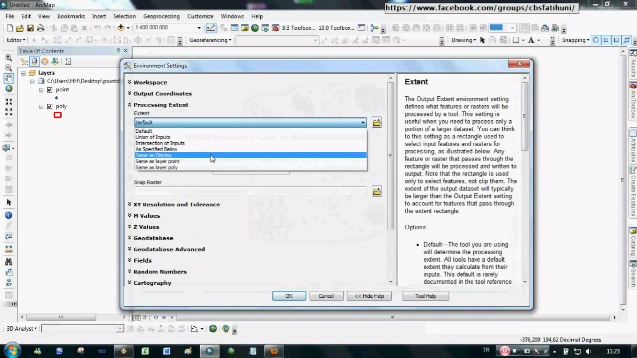 Arcgis arcmap point density | PDF