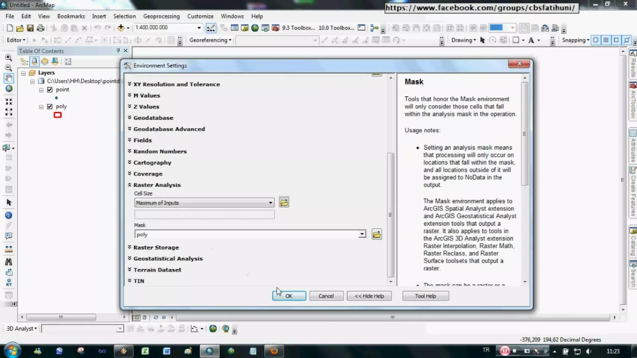 Arcgis arcmap point density | PDF
