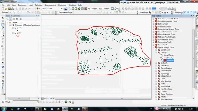 Arcgis arcmap point density | PDF | Graphics Software | Computer ...