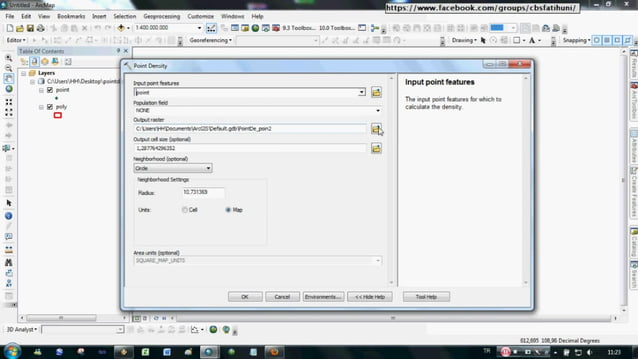 Arcgis arcmap point density | PDF | Graphics Software | Computer ...