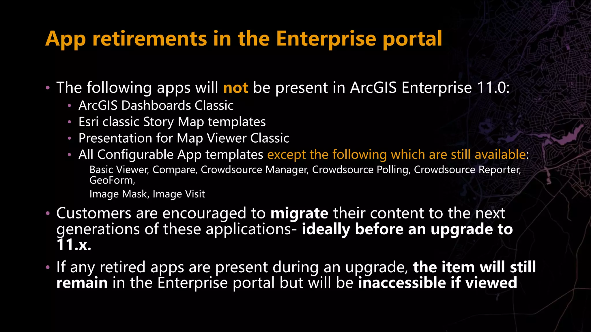 ArcGIS Enterprise 11.0 - Release Highlights.pptx