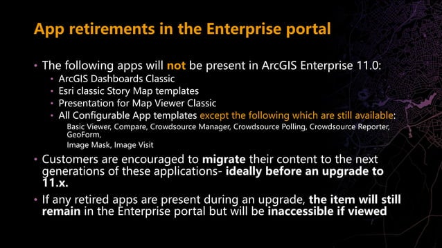 ArcGIS Enterprise 11.0 - Release Highlights.pptx | Cloud Computing ...