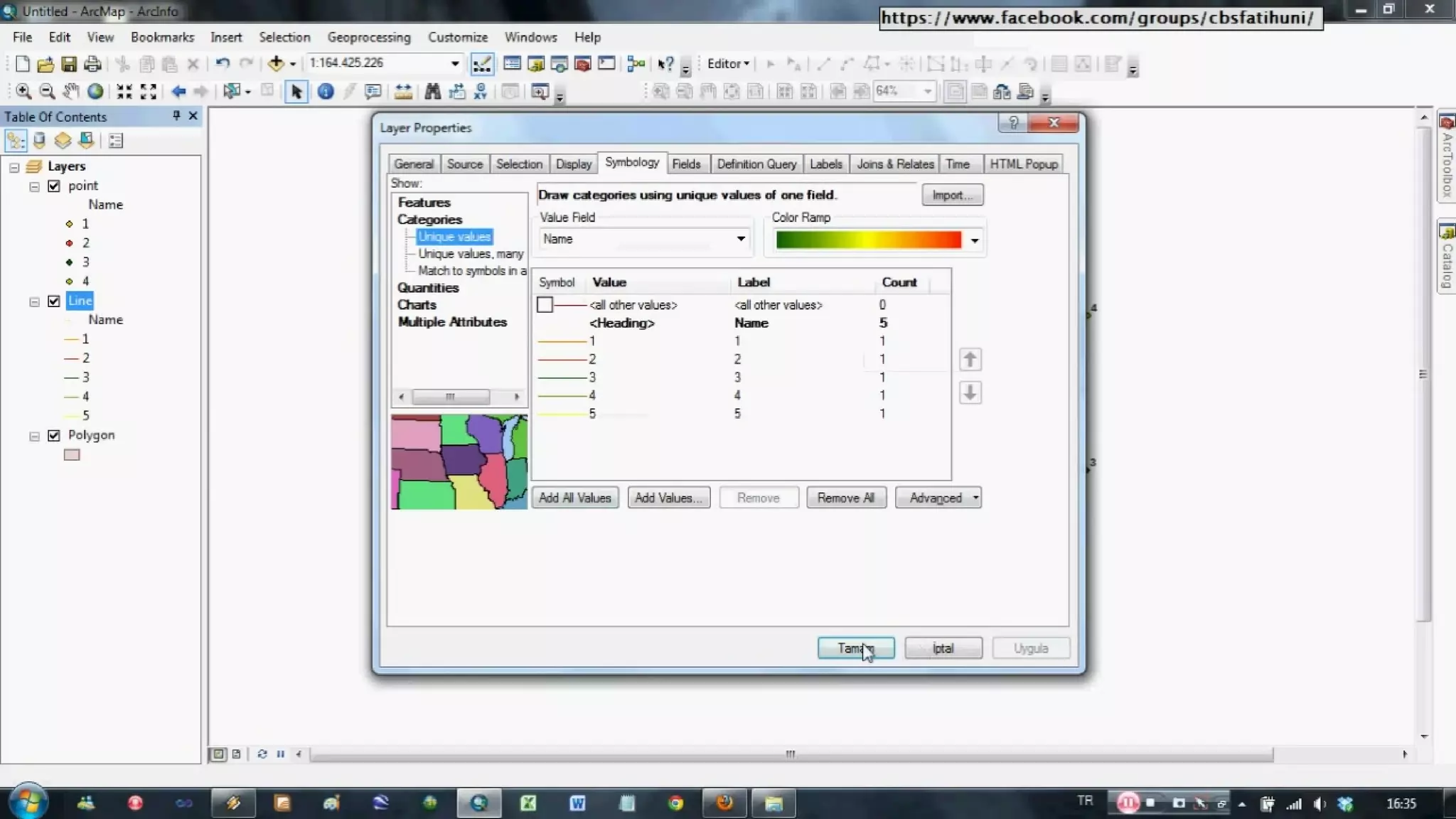 ArcGis map - harita | PPT