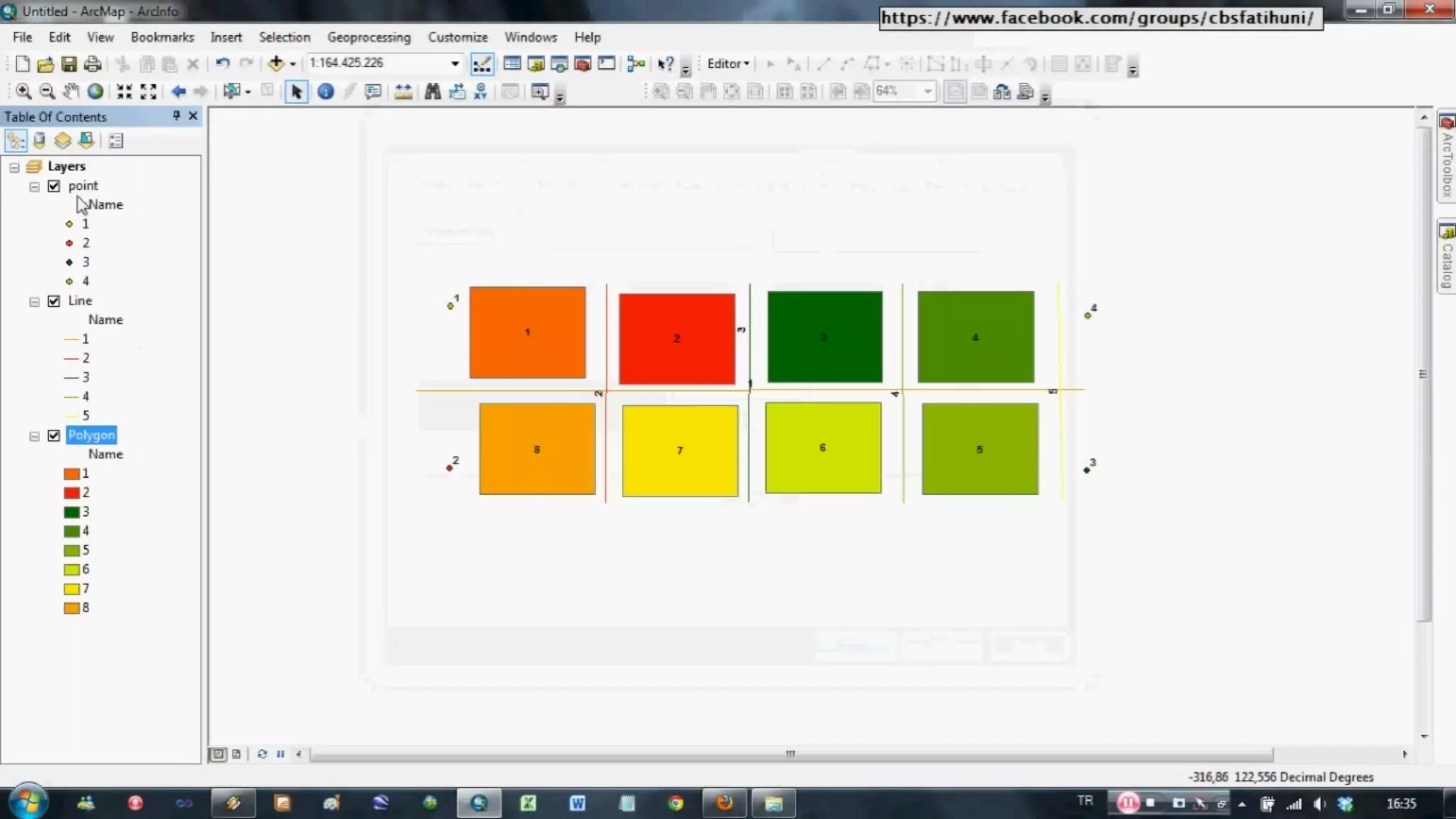 ArcGis map - harita | PPT