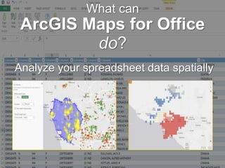 ArcGIS Maps for Office | PPT