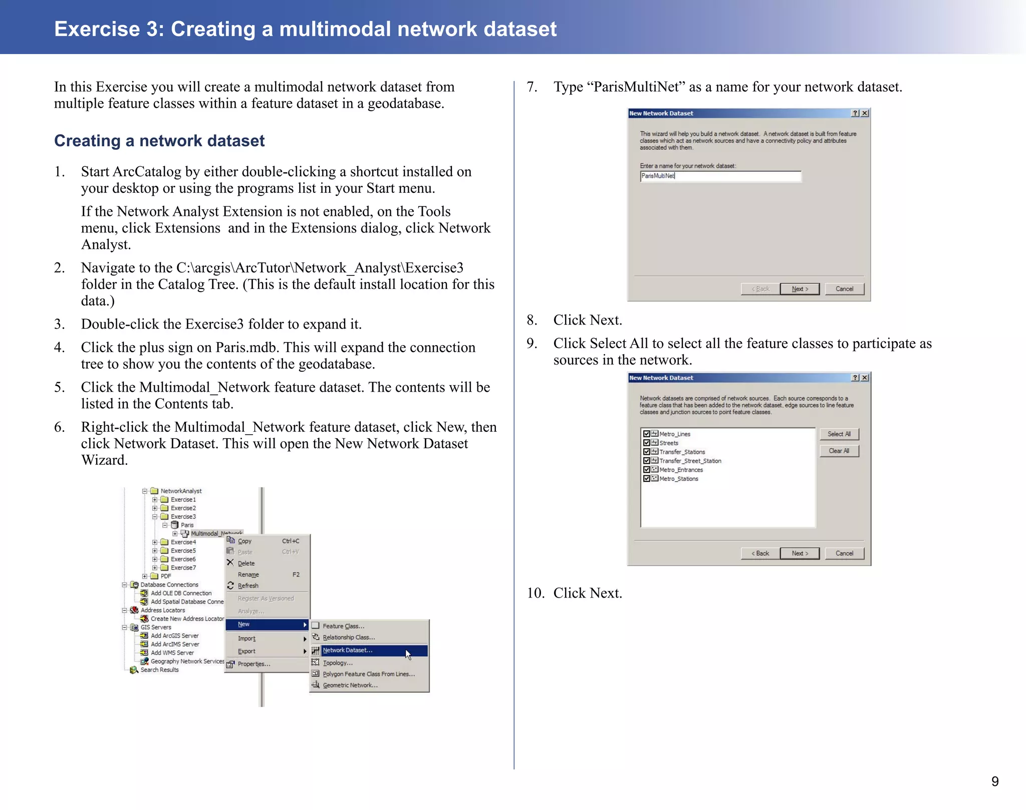 Arc gis network analyst tutorial | PDF