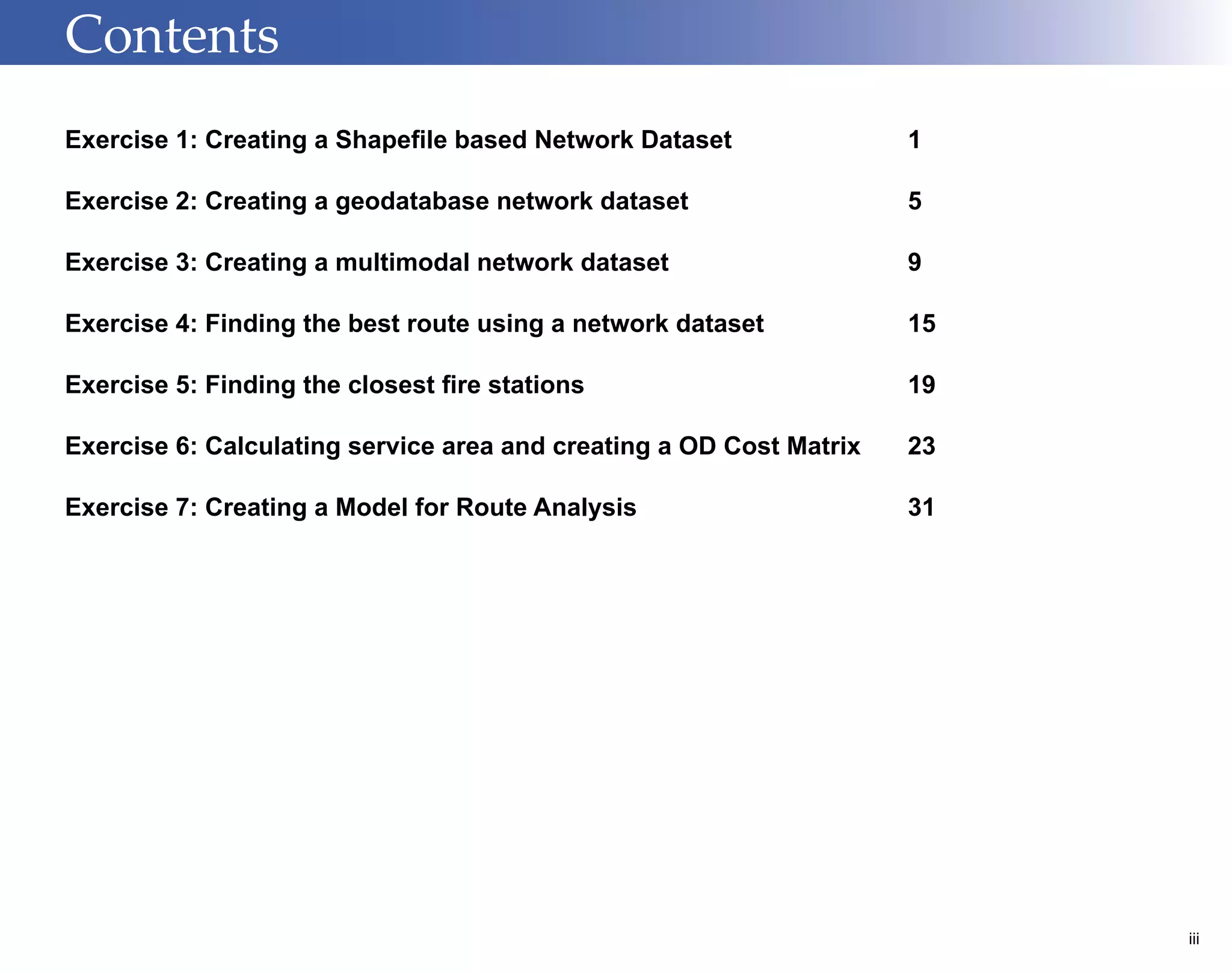Arc gis network analyst tutorial | PDF