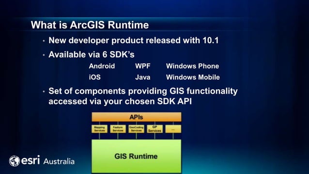 Arc Gis Runtime For Wpf Presentation Ppt