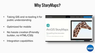 ArcGIS StoryMaps: Agencies Are Creating Great Story Maps; Here's How ...