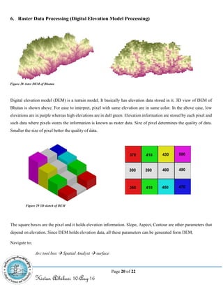 Arc gis tutorial and gis traning manual | PDF
