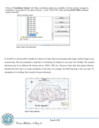 Arc gis tutorial and gis traning manual | PDF