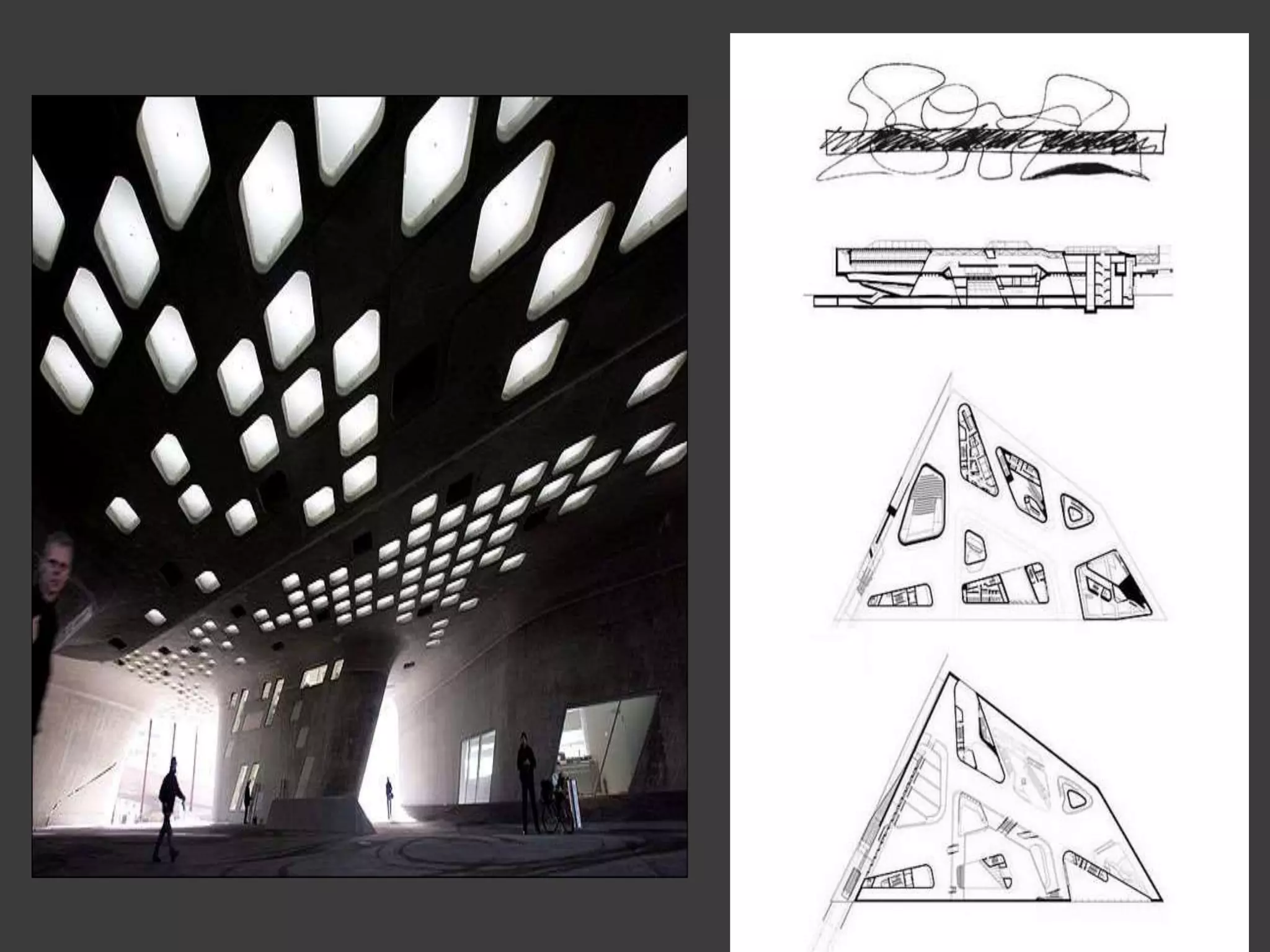 ZAHA HADID ,EL PHAENO & MAXXI, ROME | PPT