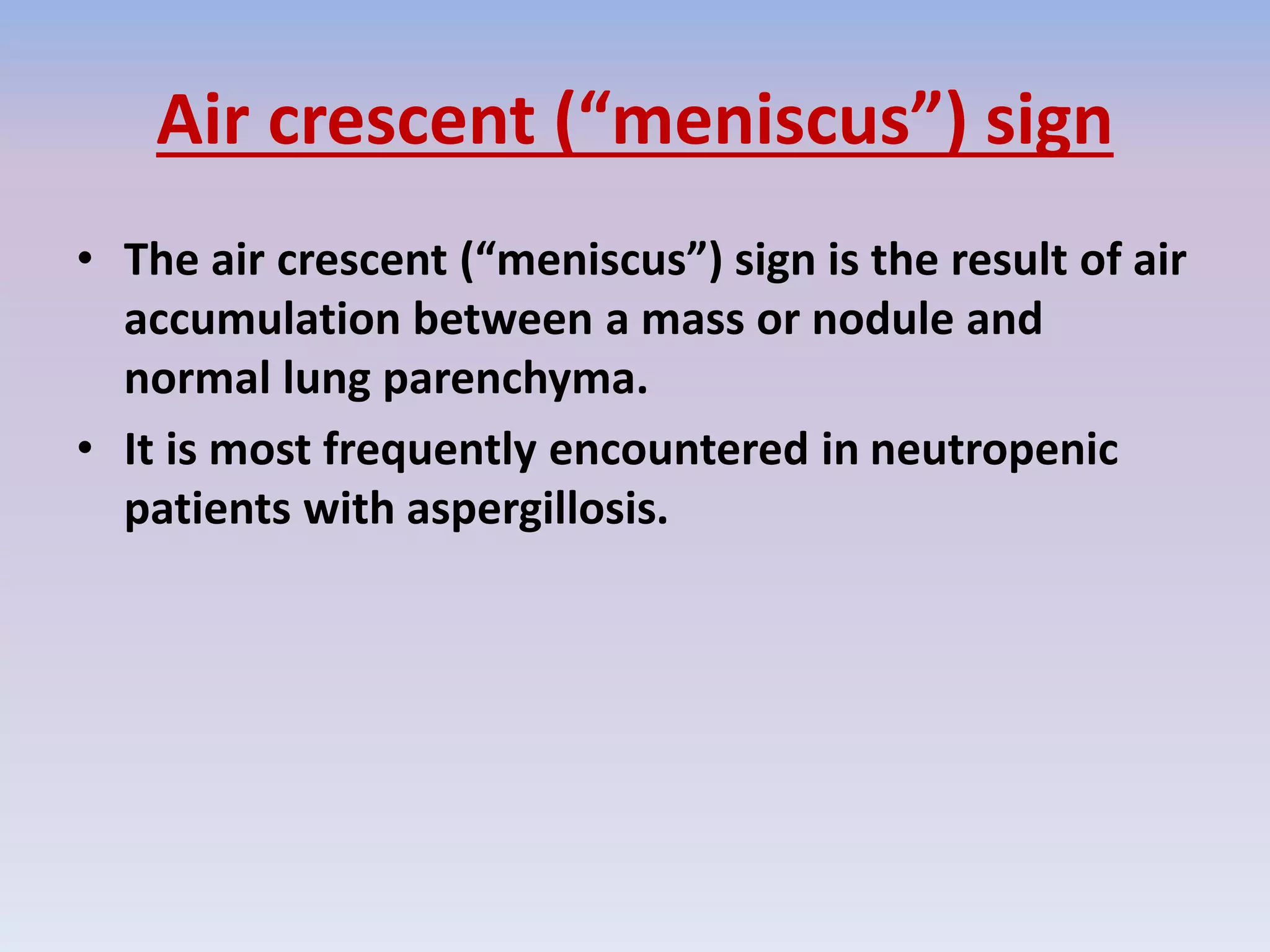 Signs in Chest Xray | PPTX