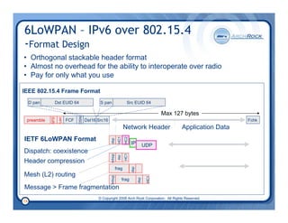 Arch Rock Overview | PDF | Internet of Things | Internet