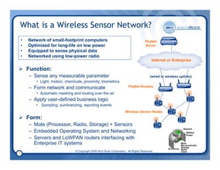 Arch Rock Overview | PDF | Internet of Things | Internet