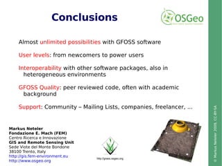 GRASS and OSGeo: a framework for archeology | ODP
