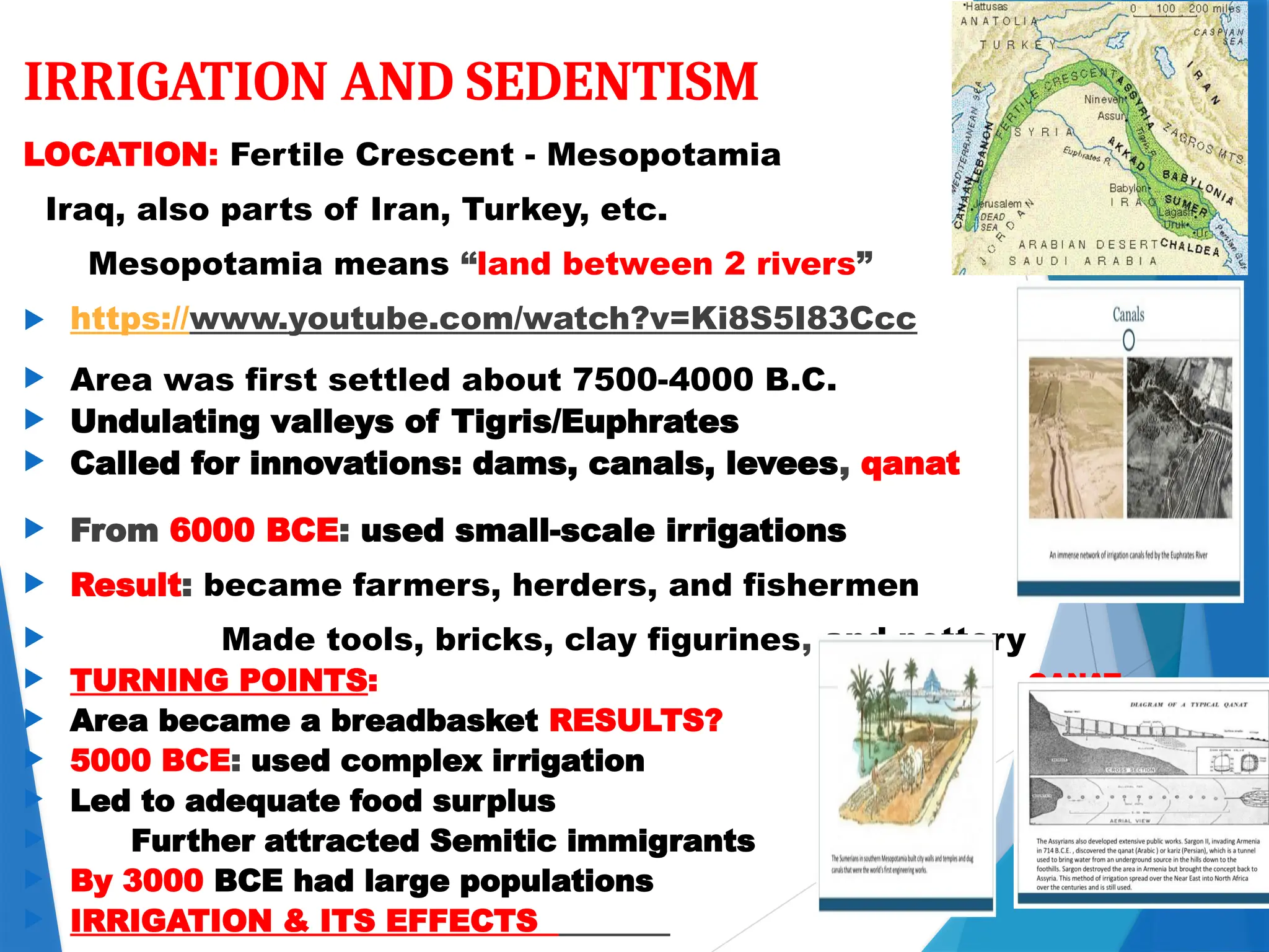 Archaeology, history and culture of Ancient Mesopotamia | PPTX