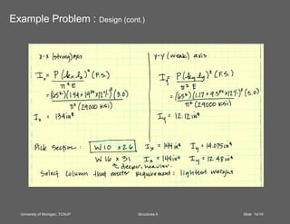 Column Analysis and Design | PPT
