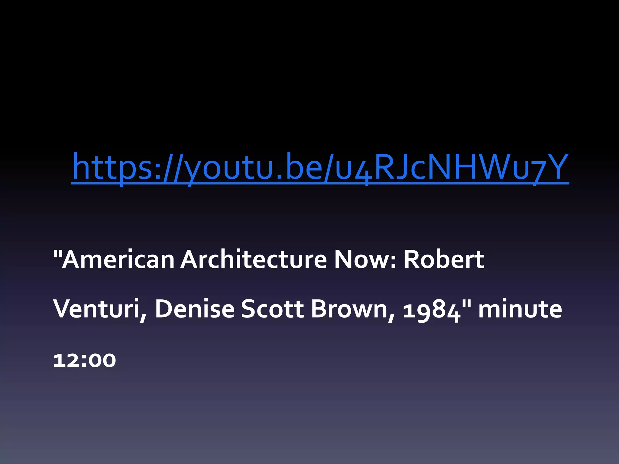 ARCH417VenturiandScott-Brown | PPT