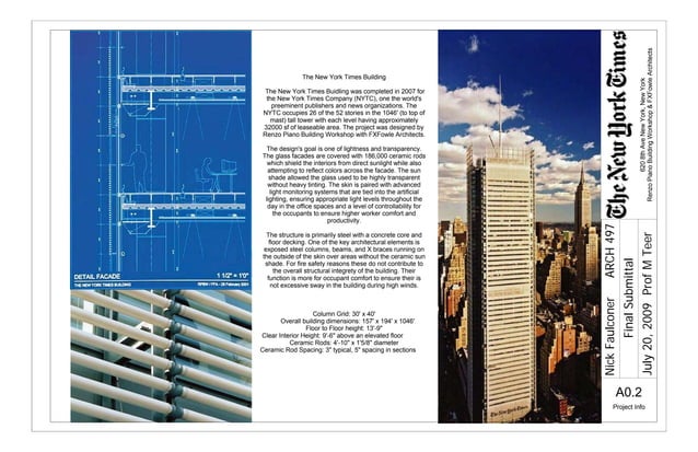 Revit Work Sample | PPT