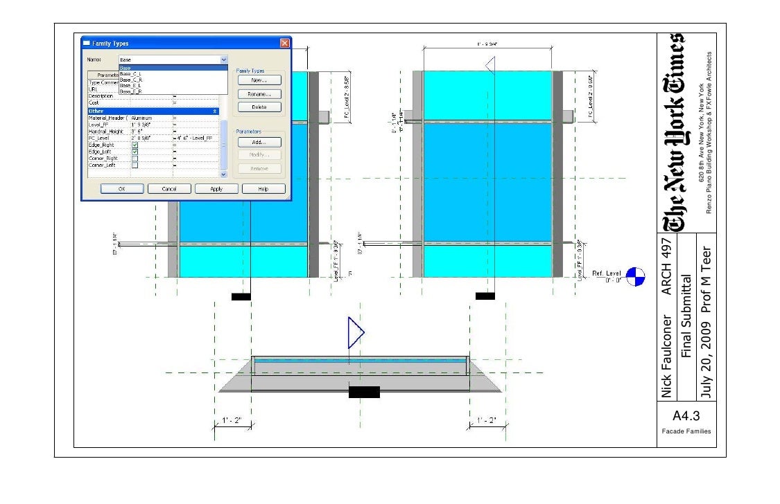 Revit Work Sample