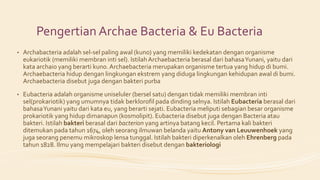 Archaea Bacteria & Eu Bacteria.pptx