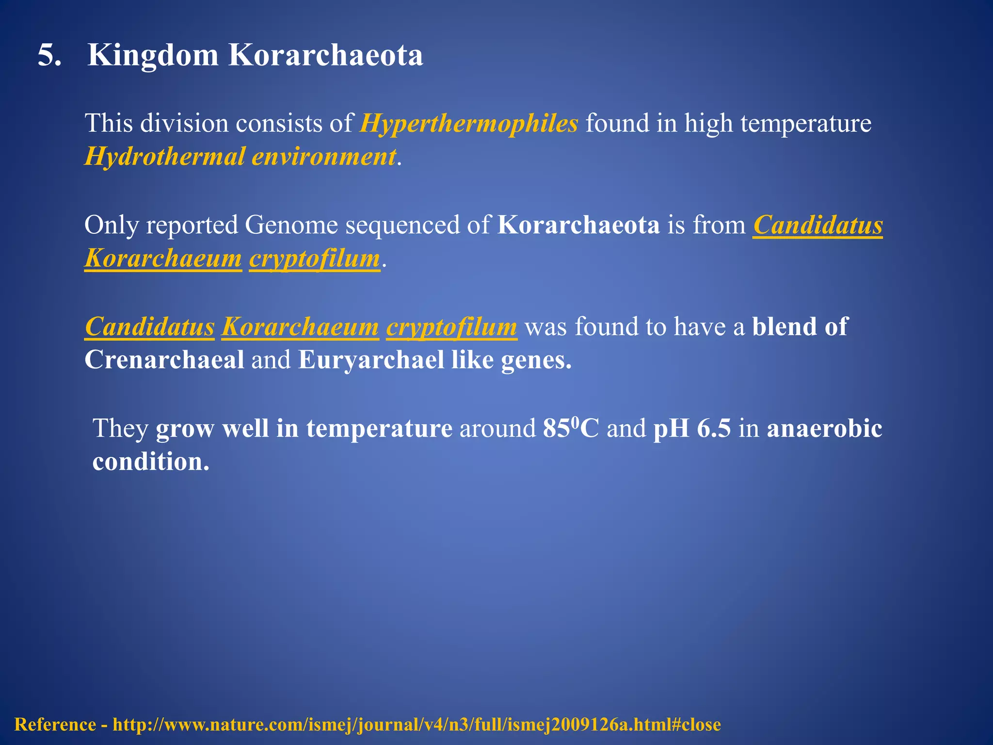 Archaebacteria. | PPTX