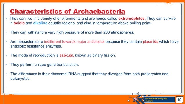 Archaebacteria | PPTX | Biological Sciences | Science