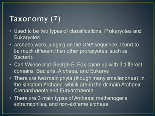 Archaebacteria mixed | PPTX