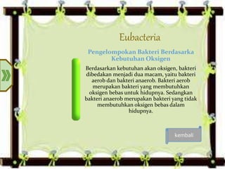 Archae dan eubacteria | PPTX