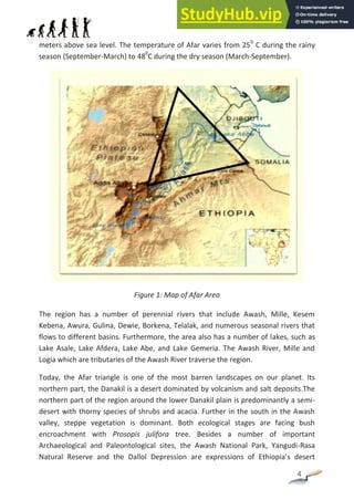Archaeological And Paleontological Research Sites In Ethiopia Afar.Pdf