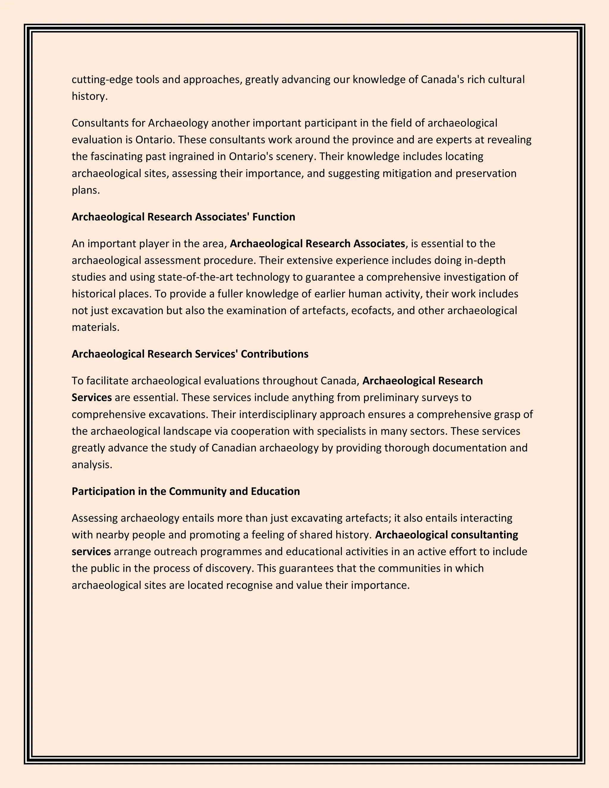 Archaeological Assessment in Canada.pdf