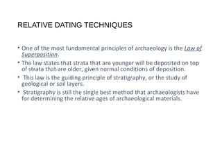 Archaeological Dating Techniques | PPT