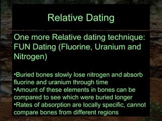 Archaeological dating techniques | PPT