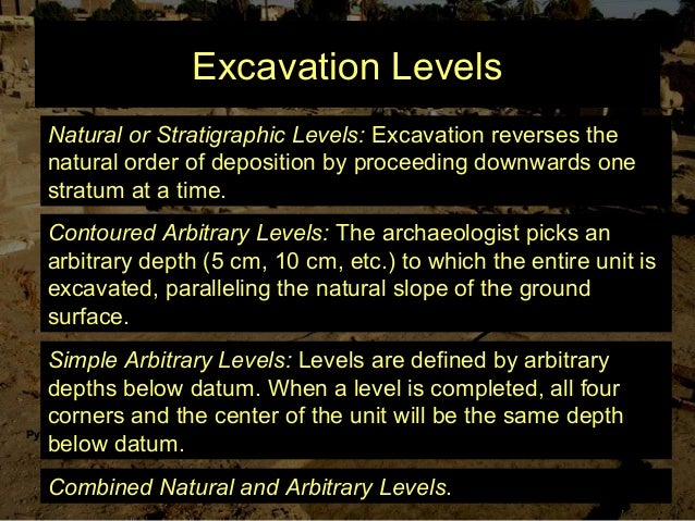 Archaeology Field Methods
