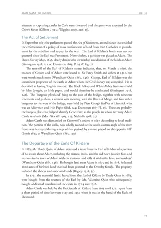 Archaeological report Adare Castle, Co. Limerick | PDF