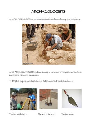 Archaeologist. | PDF