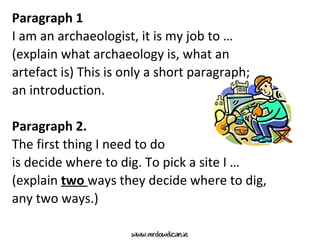 Job of the archaeologist | PPT