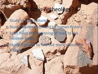 Archaeology | PPT