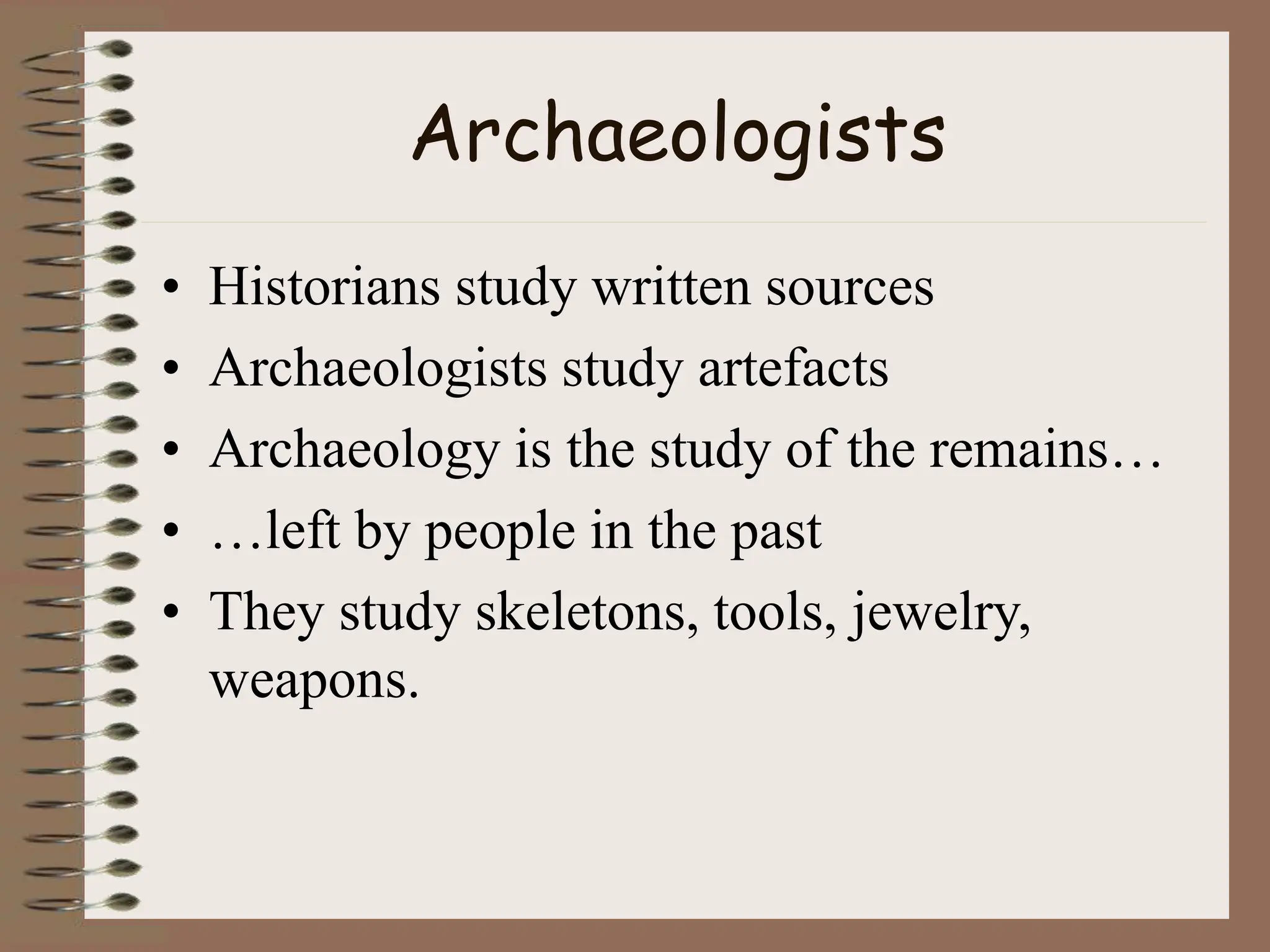 archaeology-ready.ppt dig trowel bag aaa | PPT