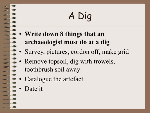 archaeology-ready.ppt dig trowel bag aaa | PPT