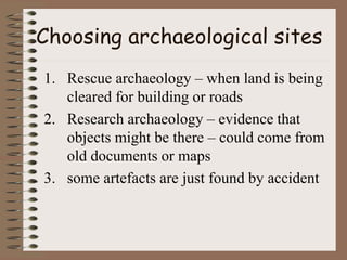 archaeology-ready.ppt dig trowel bag aaa | PPT