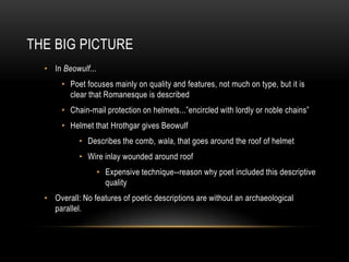 Archaeology and Beowulf | PPTX