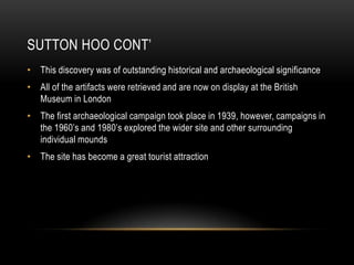 Archaeology and Beowulf | PPTX