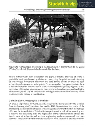 Archaeology And Heritage Management In Germany | PDF