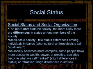 Archaeology of social organization | PPT