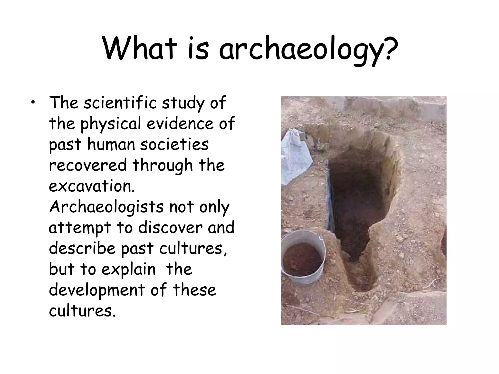 Archaeology Power Point | PPT